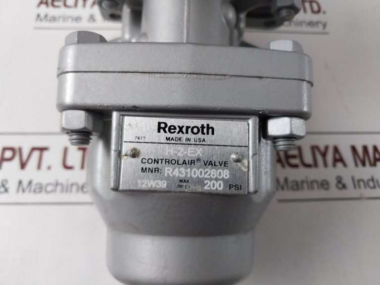 Rexroth H-2-ex Controlair Valve - Aeliya Marine
