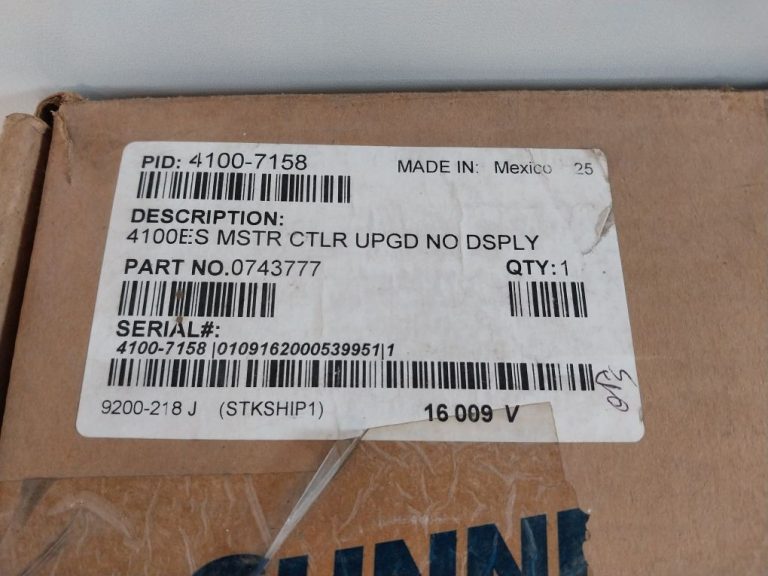 Simplex 4100-7158 Master Controller Cpu Card 0743777 - Aeliya Marine