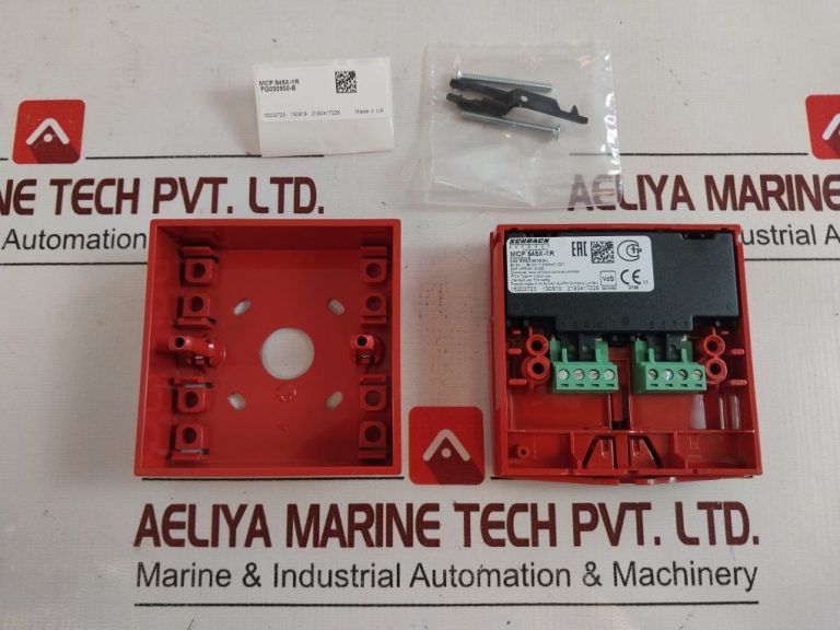 Schrack Mcp 545x-1r Addressable Manual Call Point - Aeliya Marine