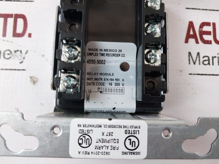 Simplex 4090-9002 Relay Module Rev. H - Aeliya Marine