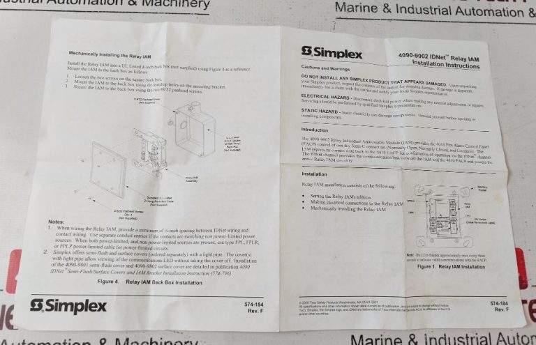Simplex 4090-9002 Relay Module Rev. F - Aeliya Marine