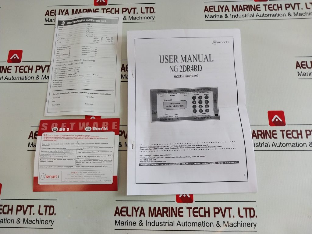 Smart-i Smng240 2 Door 4 Reader Access Control Panel - Aeliya Marine