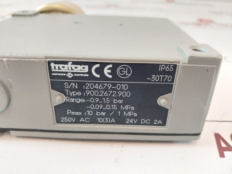 Trafag 900.2672.900 Pressure Switch - Aeliya Marine