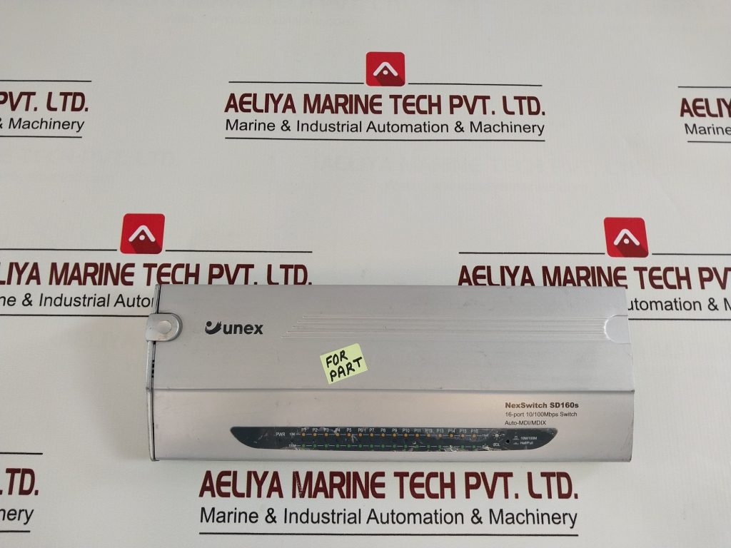 Unex Nexswitch Sd160s 16-port 10/100mbps Switch - Aeliya Marine