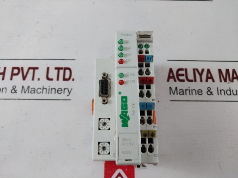 Wago 750-312 Fieldbus Coupler Modbus - Aeliya Marine