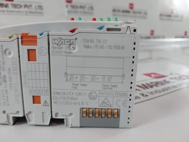 Wago 750-312 Fieldbus Coupler Modbus - Aeliya Marine