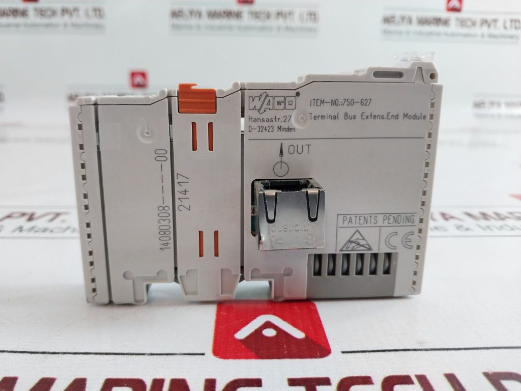 Wago 750-627 Terminal Bus Extension End Module - Aeliya Marine