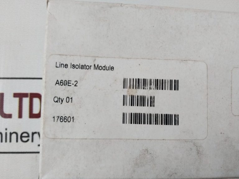 Ziton A60e-2 Line Isolator Module Rev 07 - Aeliya Marine