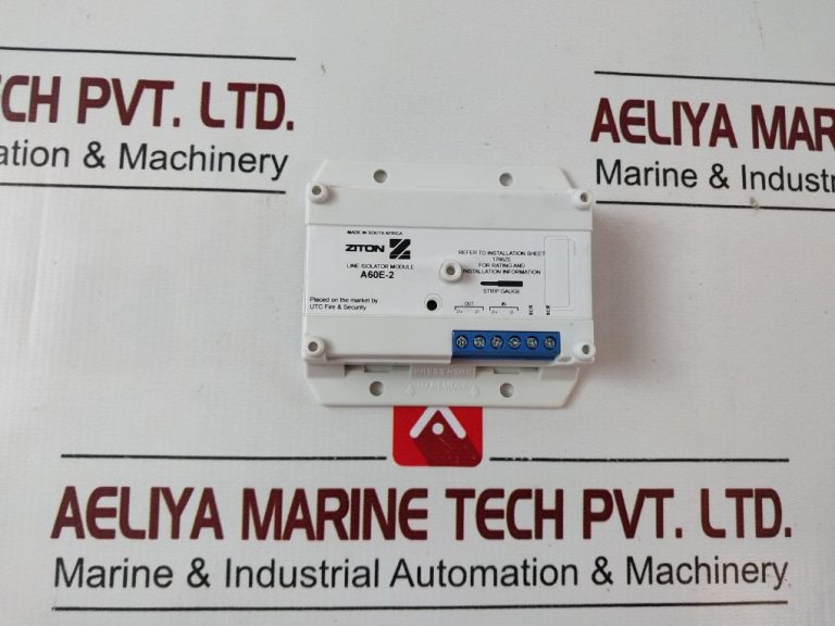 Ziton A60e-2 Line Isolator Module Rev 07 - Aeliya Marine