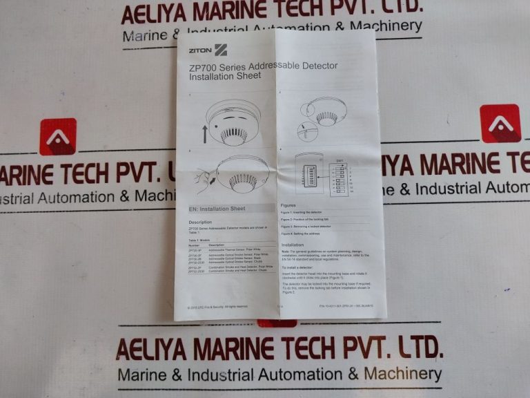 Ziton Zp730-2p Optical Smoke Detector - Aeliya Marine