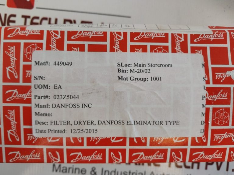 Danfoss Dml 164 Hermetic Filter Drier - Aeliya Marine