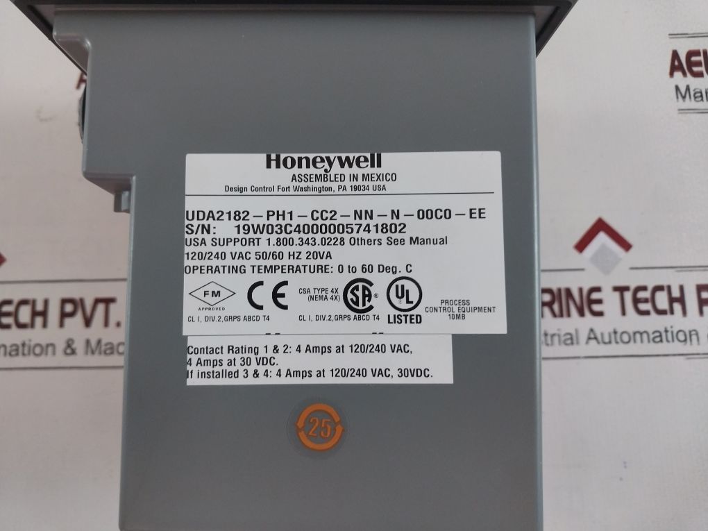 Honeywell Uda2182-ph1-cc2-nn-n-00c0-ee Universal Dual Analyzer - Aeliya Marine
