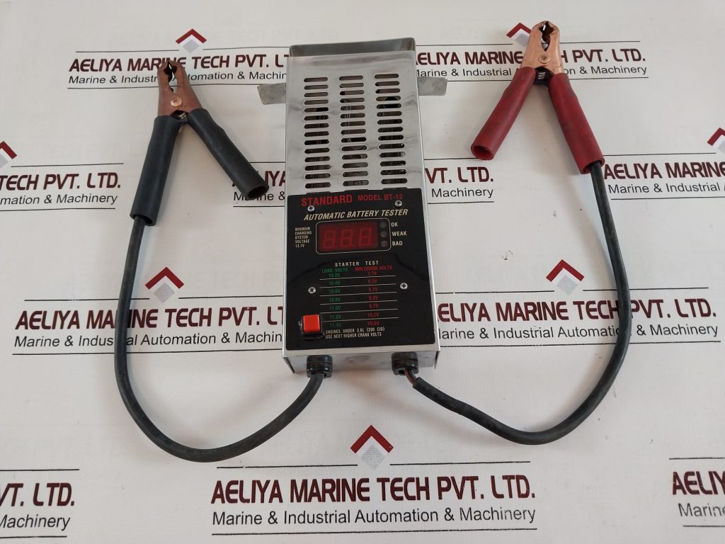 BT-12 Battery Tester - Ensure Battery Health with Ease