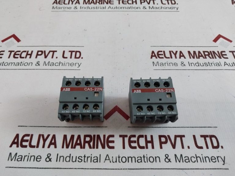 Abb Ca5-22n Auxiliary Contact Block - Aeliya Marine