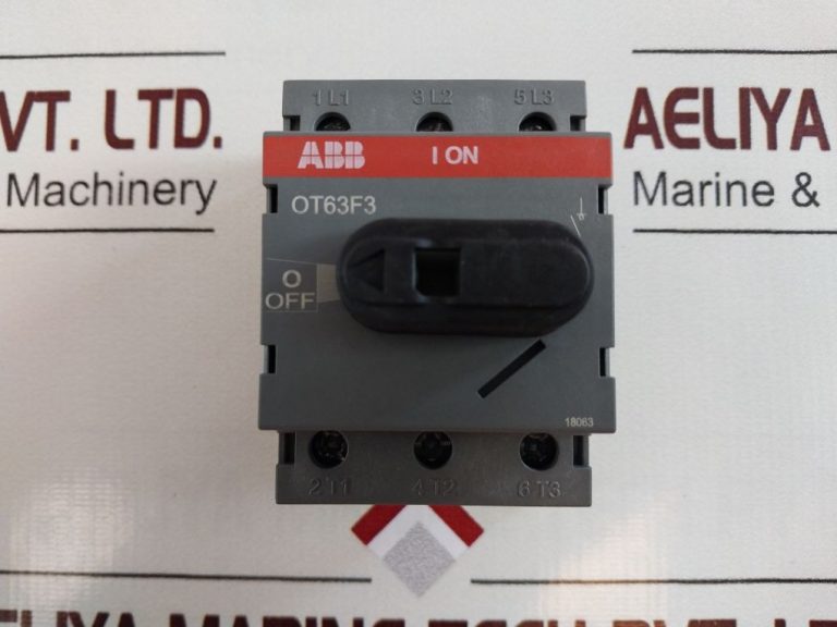Abb Ot63f3 Switch Disconnector - Aeliya Marine