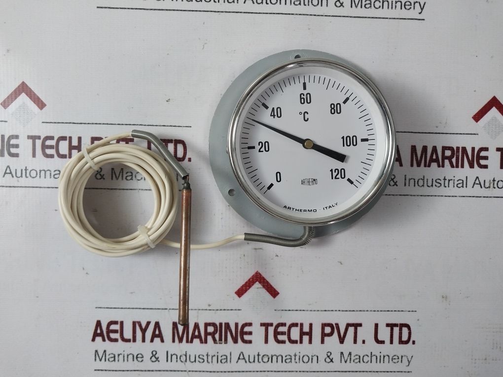 Artheamo 0-120°c Thermometer Capillary Temperature Gauge - Aeliya Marine