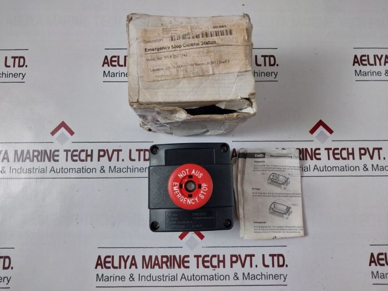 Bartec 07-3511 Emergency Stop Control Station Switch - Aeliya Marine