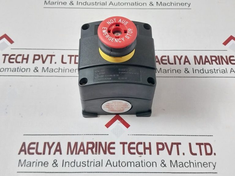 Bartec 07-3511 Emergency Stop Control Station Switch - Aeliya Marine