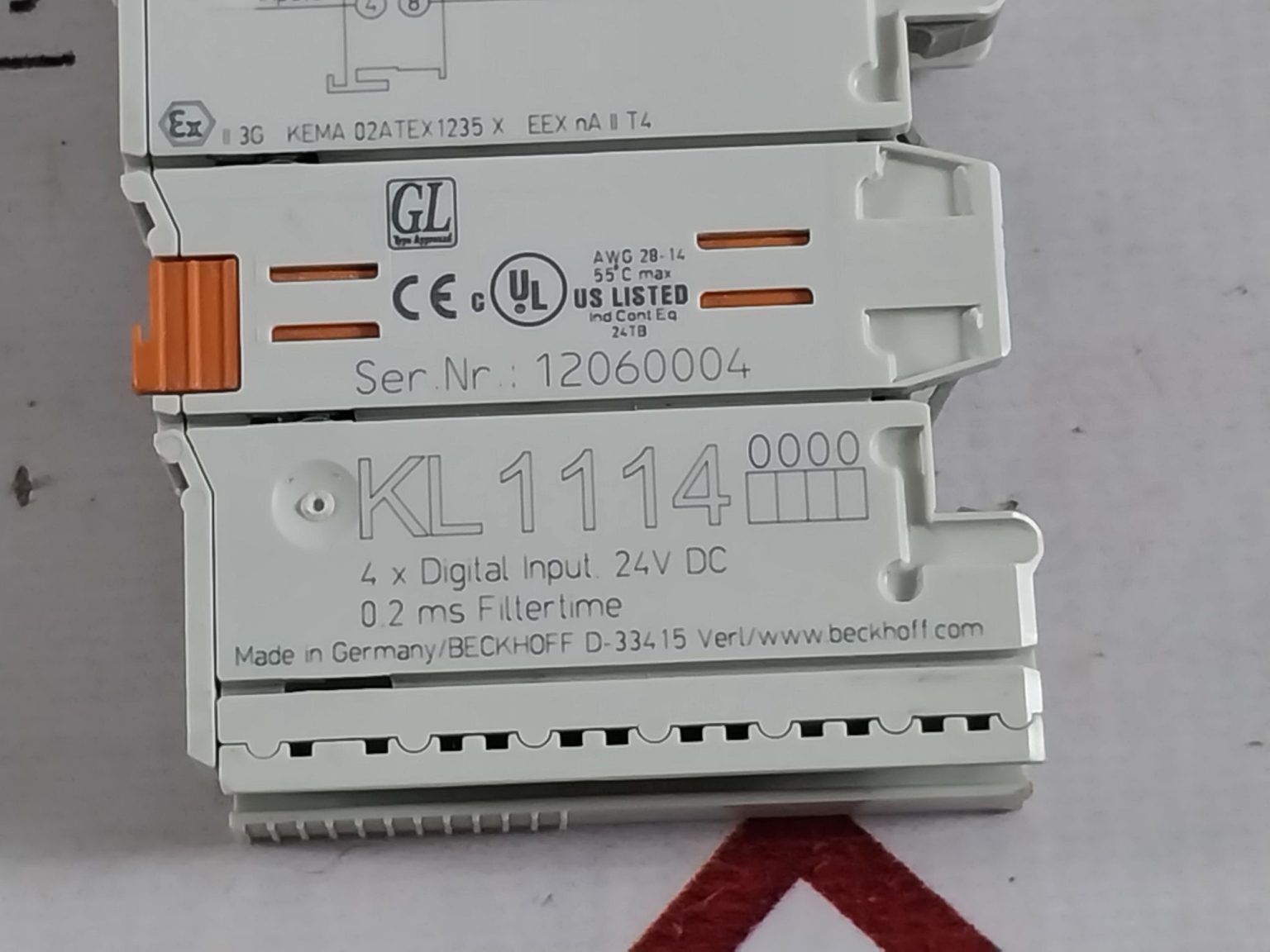 Beckhoff Kl1114 Digital Input Module - Aeliya Marine