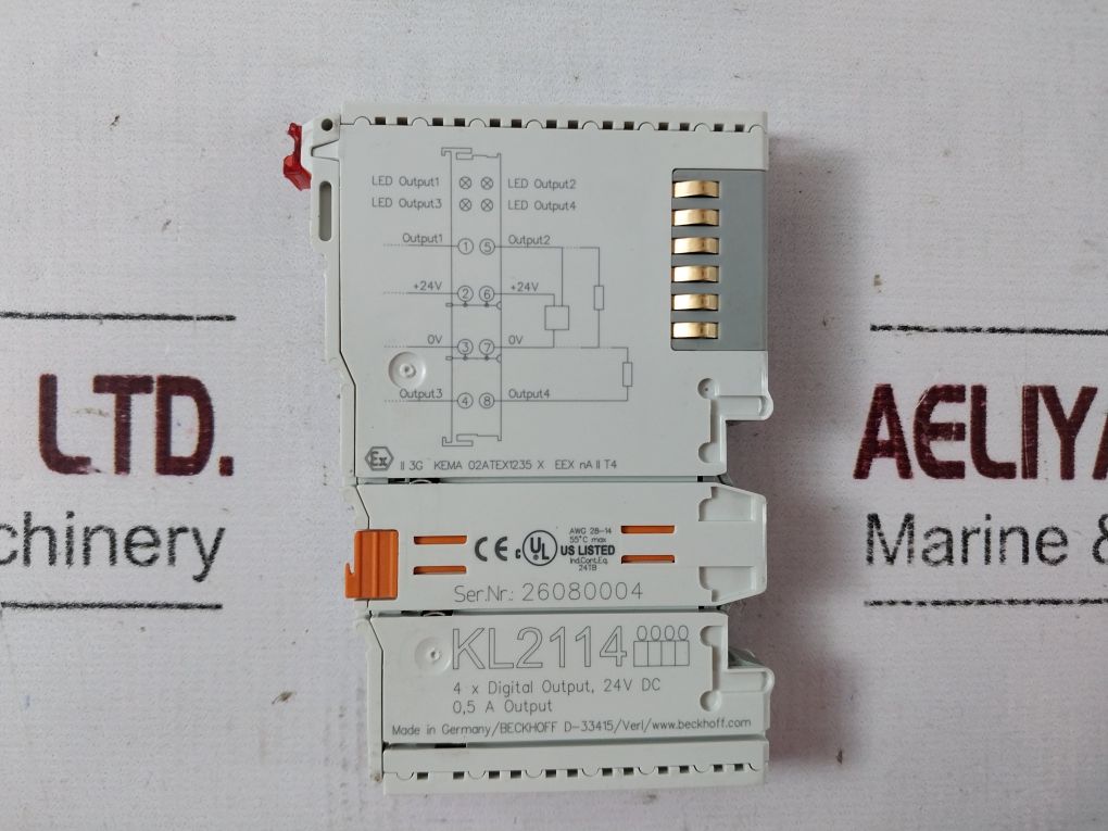Beckhoff Kl2114 Digital Output Module - Aeliya Marine