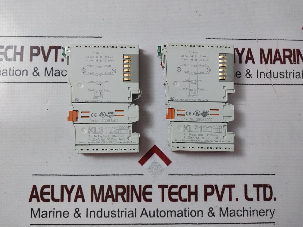 Beckhoff Kl3122 Analog Input Module 4…20ma - Aeliya Marine