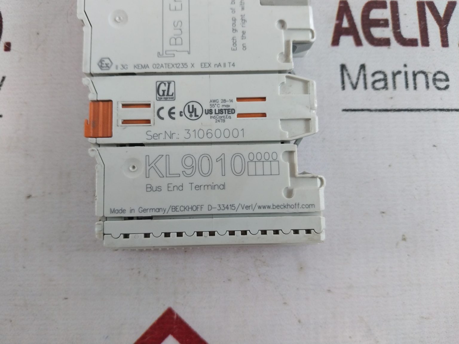 Beckhoff Kl9010 Bus End Terminal Module - Aeliya Marine