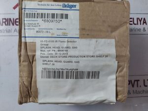 Drager 6809750 Ir Gas Detector Splash Guard - Aeliya Marine