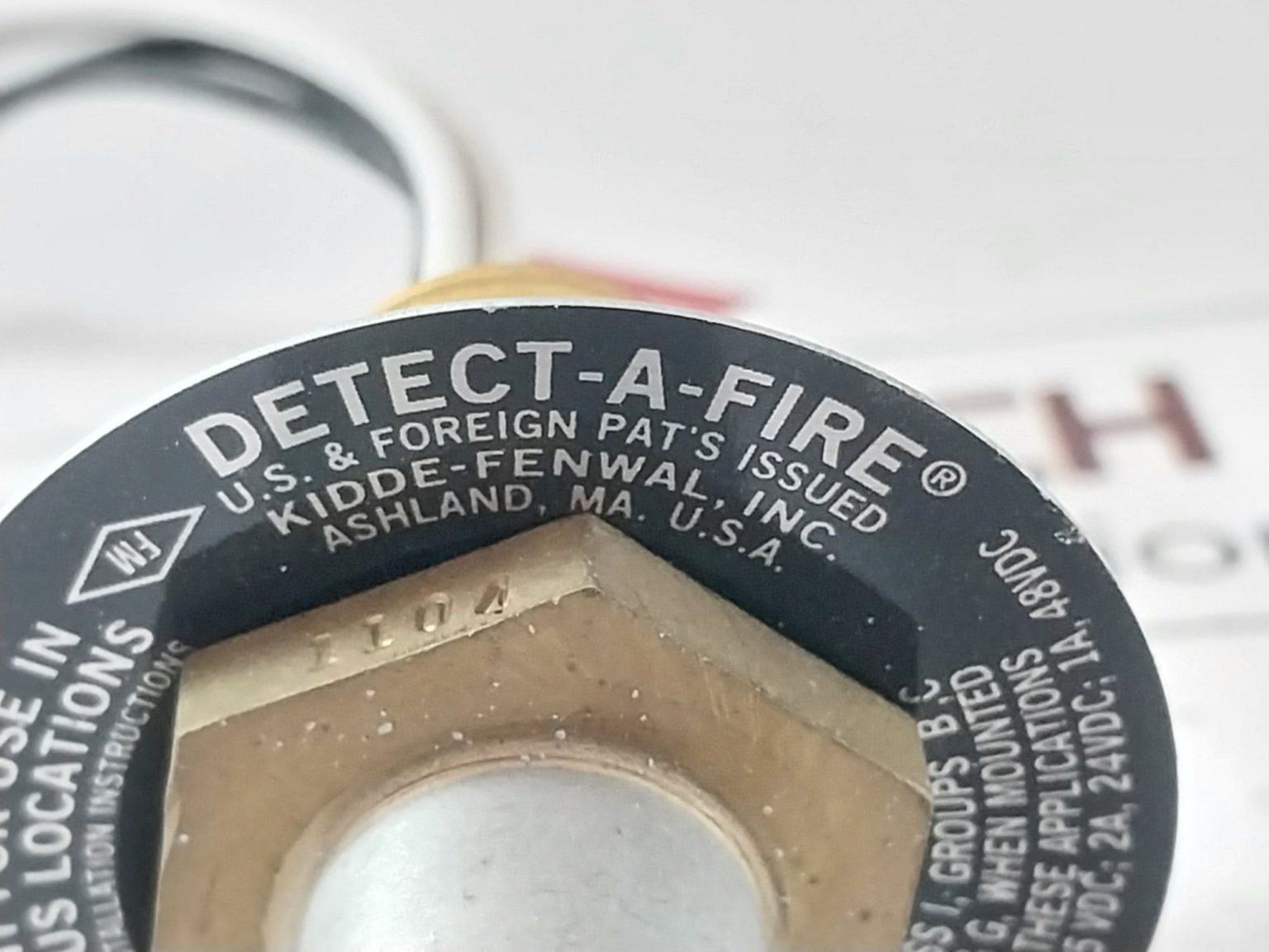 Detect-a-fire 27121-0 Fire Heat Detector - Aeliya Marine