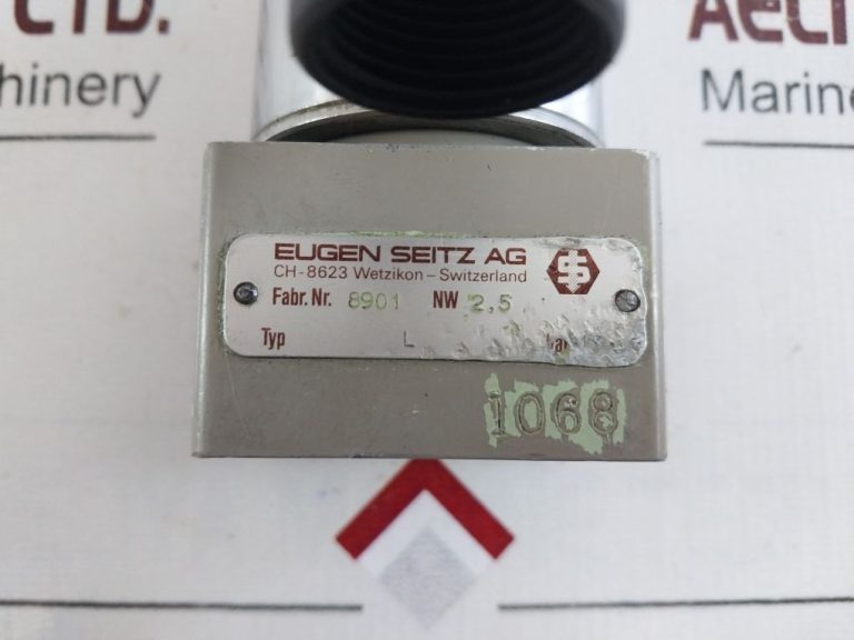 Eugen Seitz 2a27 Solenoid Valve - Aeliya Marine