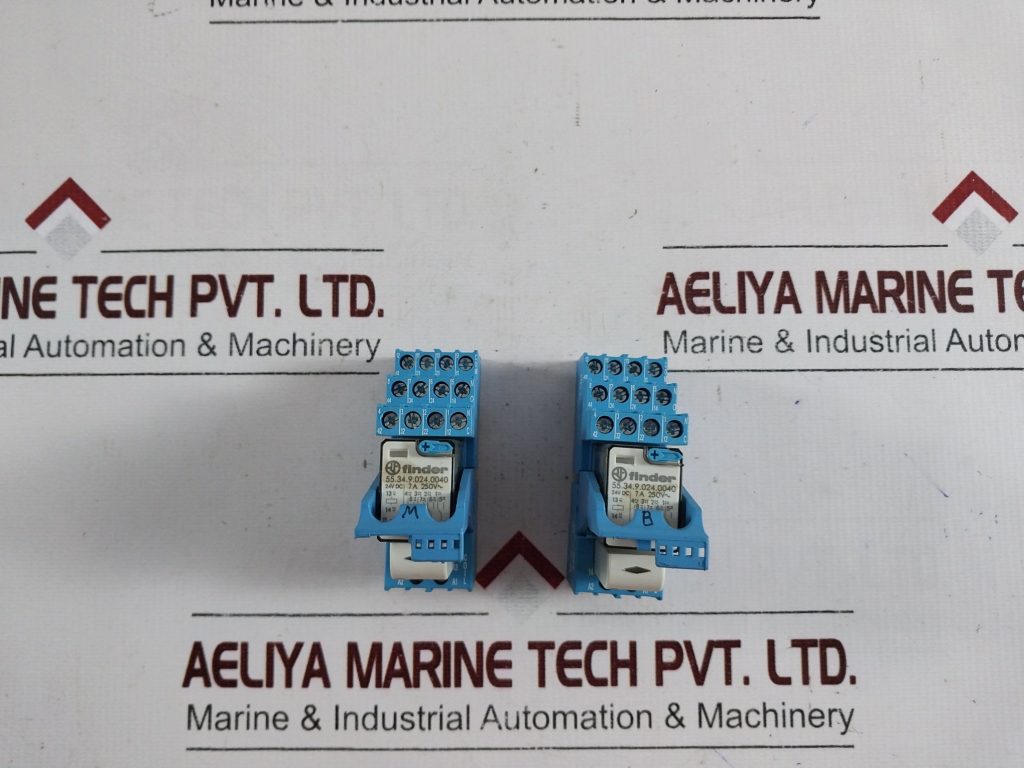 Finder 94.04 Relay With Socket - Aeliya Marine