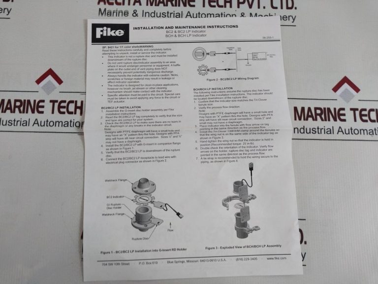Fike D3513-10 Burst Indicator - Aeliya Marine