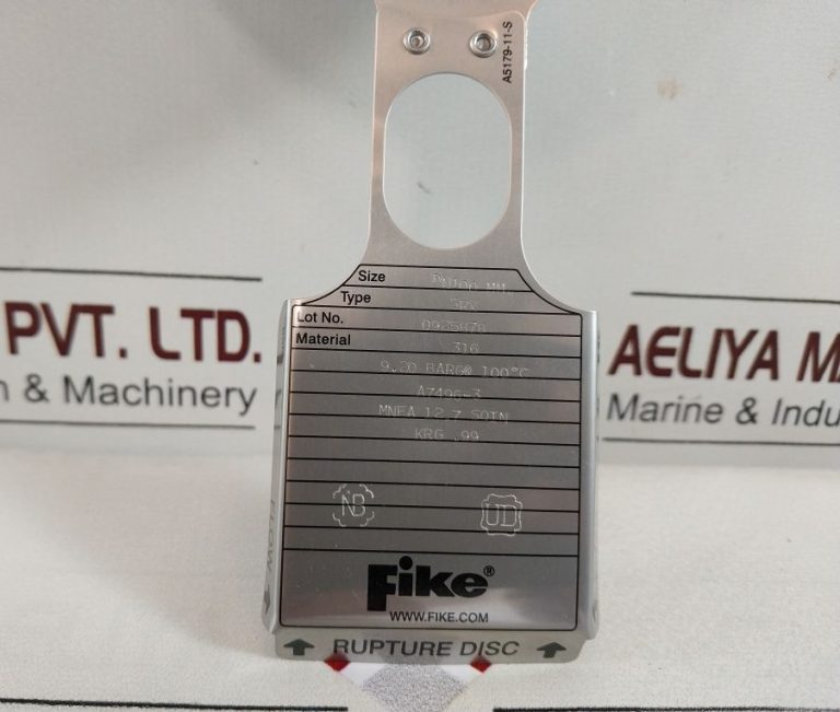 Fike Srx Rupture Disc - Aeliya Marine