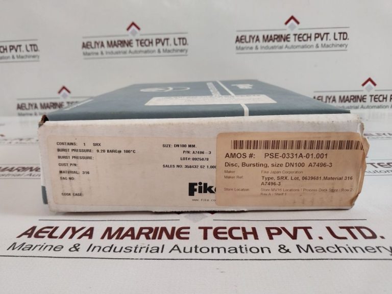 Fike Srx Rupture Disc - Aeliya Marine