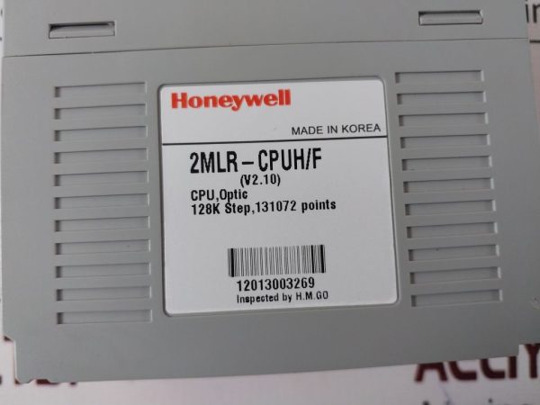 Honeywell 2mlr-cpuh/f Cpu Module - Aeliya Marine