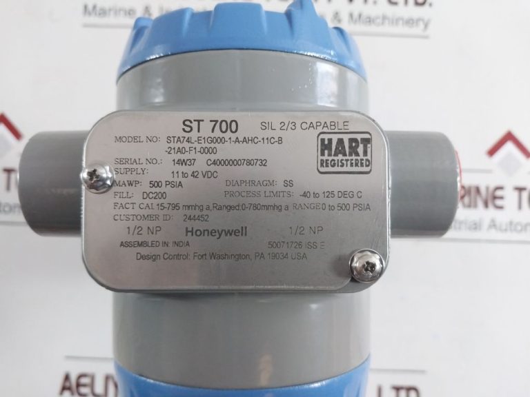 Honeywell St 700 Pressure Transmitter - Aeliya Marine