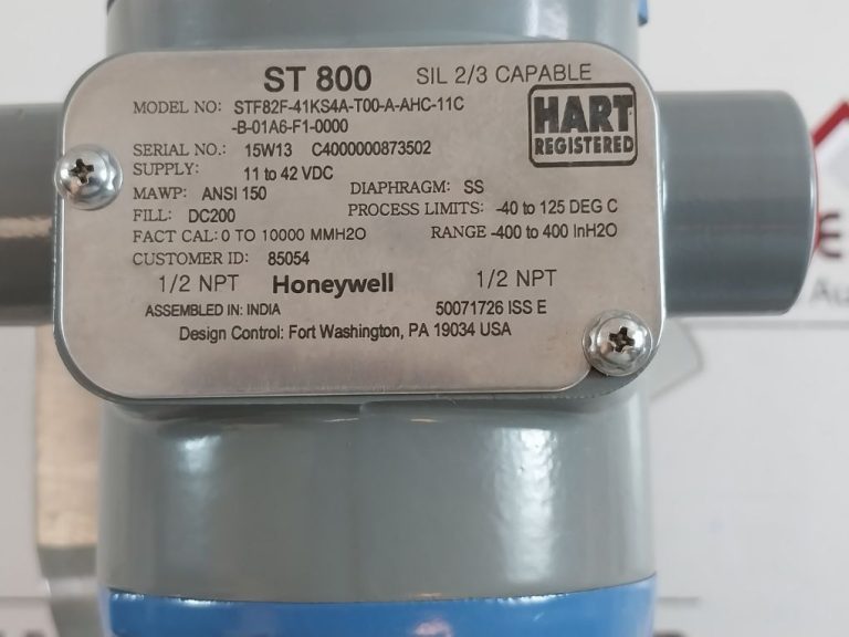 Honeywell St 800 Pressure Transmitter - Aeliya Marine