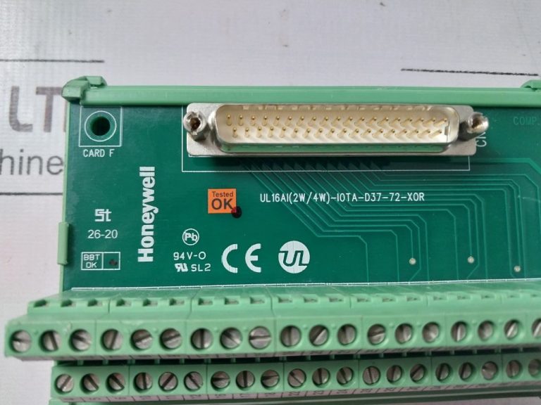 Honeywell Ul16ai(2w/4w)-iota-d37-72-xor Pcb Module 94v - Aeliya Marine