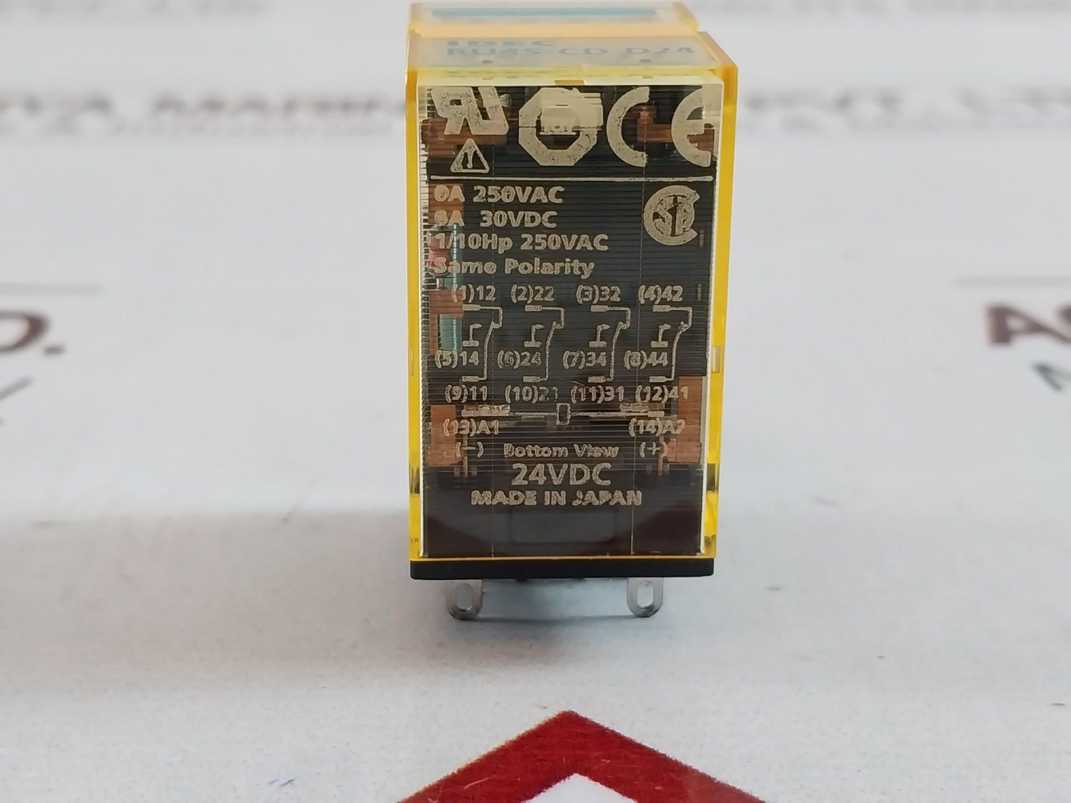 Idec Ru4s-cd-d24 Relay 24vdc - Aeliya Marine