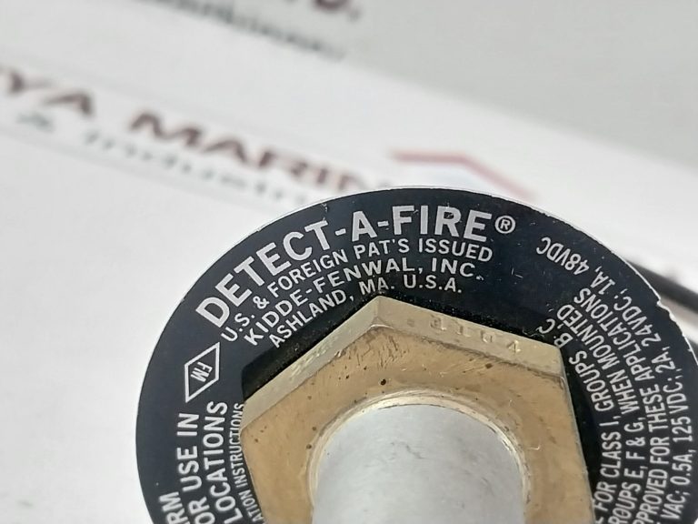 Kidde-fenwal 27121-0 Fire Heat Detector - Aeliya Marine