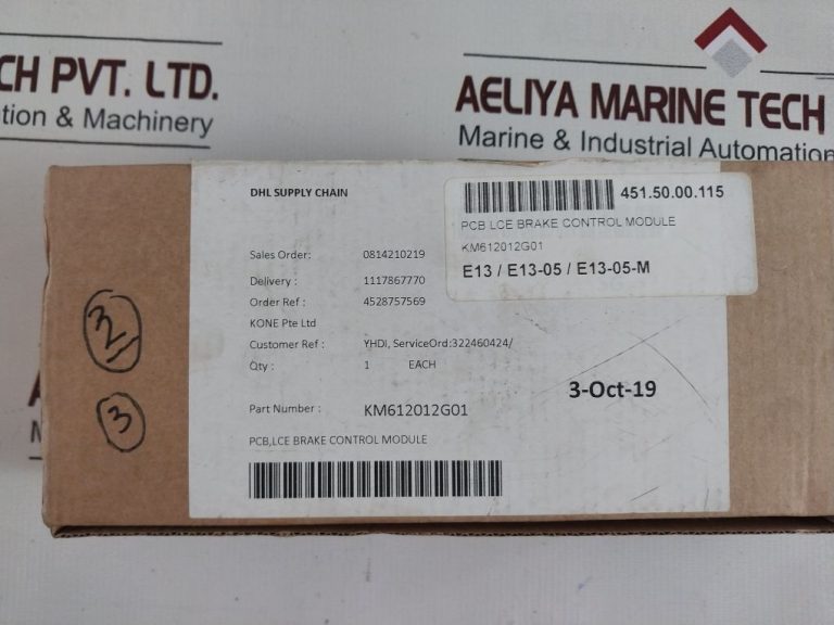 Kone Elevators 612018 H02 Brake Control Module - Aeliya Marine