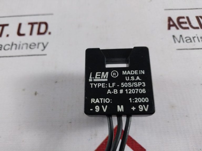 Lem Lf-50s/sp3 Current Transducer Module - Aeliya Marine