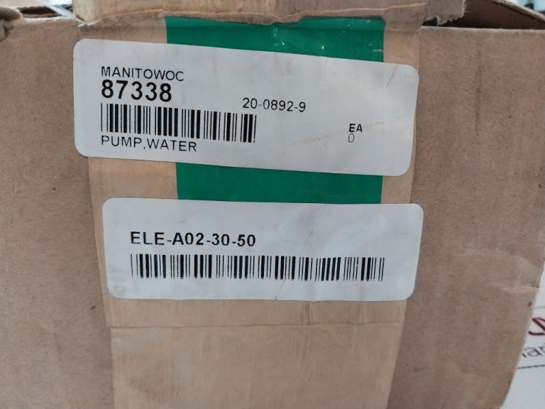 Manitowoc Msp2 2008923 Water Pump - Aeliya Marine