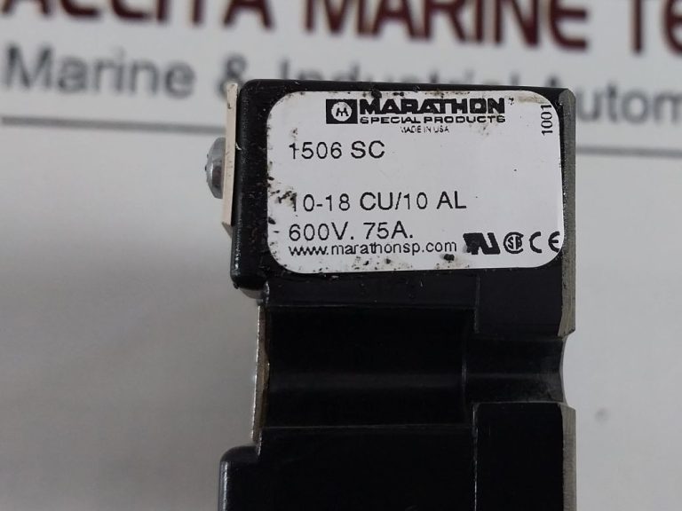 Marathon Converteam Group 1506 Sc Terminal Block - Aeliya Marine