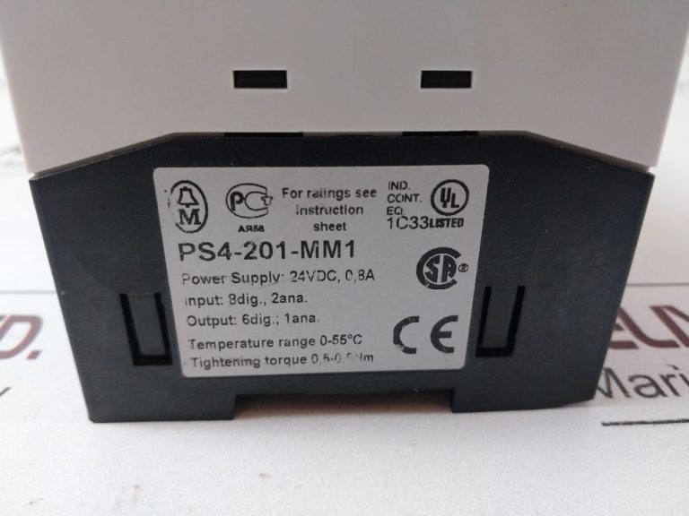 Moeller Ps4-201-mm1 Compact Programmable Logic Controller - Aeliya Marine