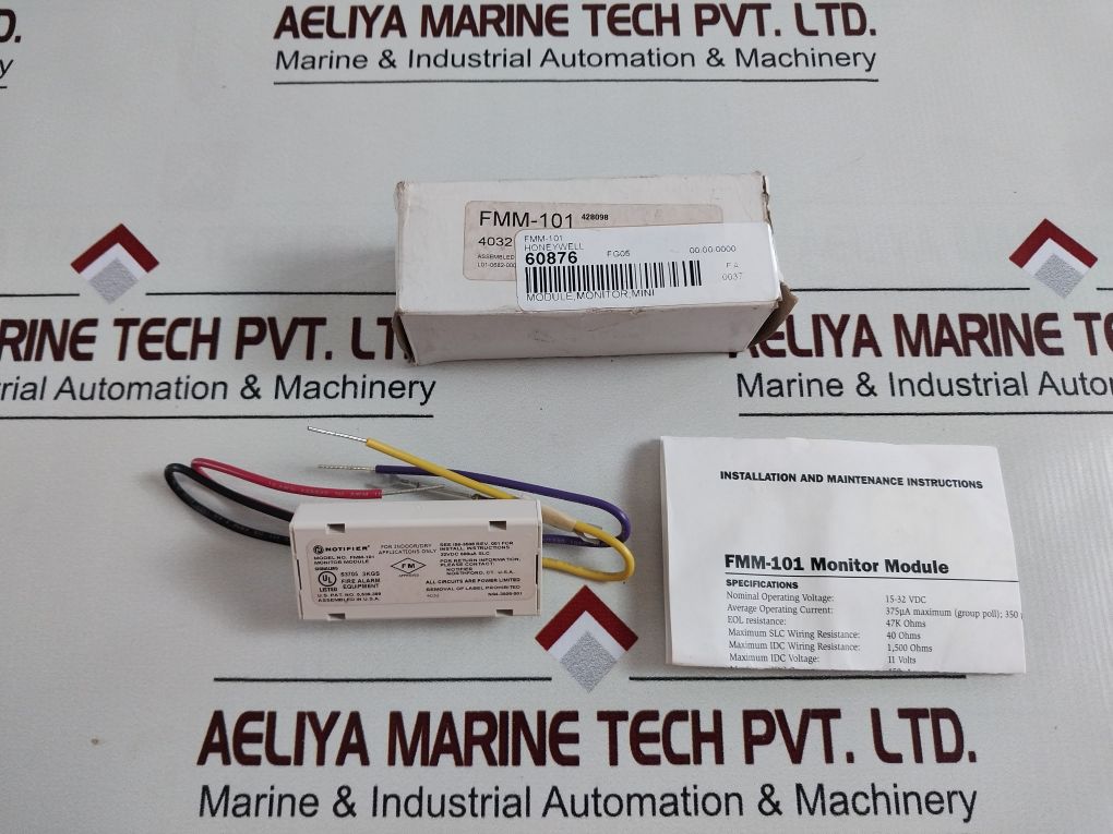 Notifier Honeywell Fmm-101 Mini Monitor Module - Aeliya Marine