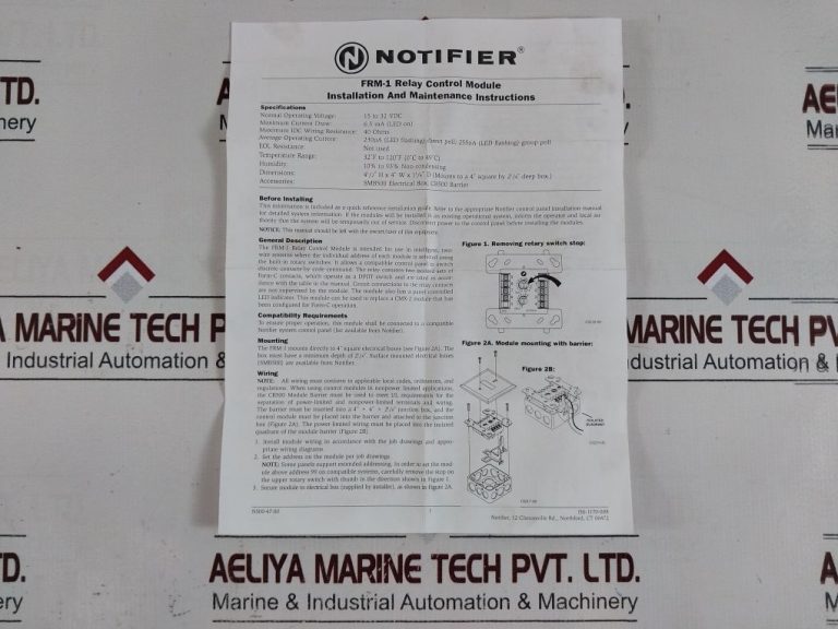 Notifier Frm-1 Relay Control Module - Aeliya Marine