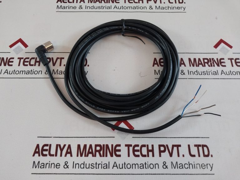 Omron Xs2f-m12pvc4a5m Socket Connector Cable 300v - Aeliya Marine