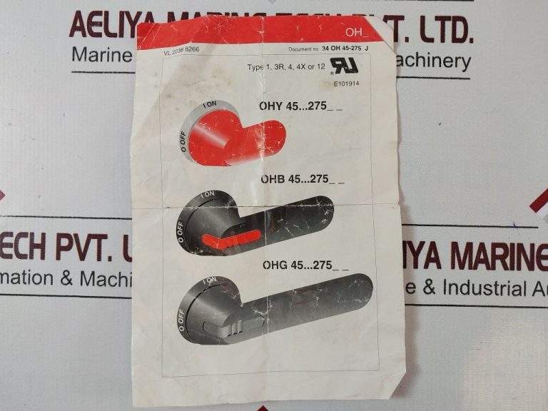 Abb Ohb 45 Handle For Disconnect Switch - Aeliya Marine