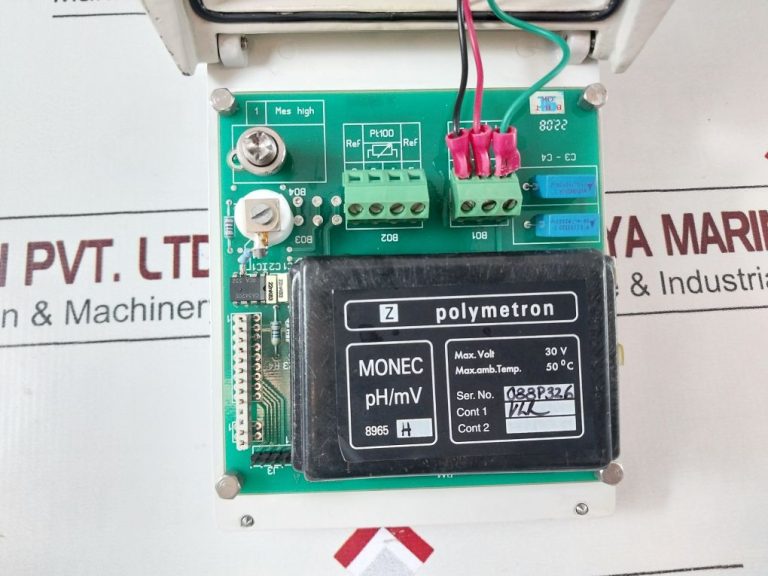 Polymetron Monec Ph/mv 8965 Transmitter - Aeliya Marine