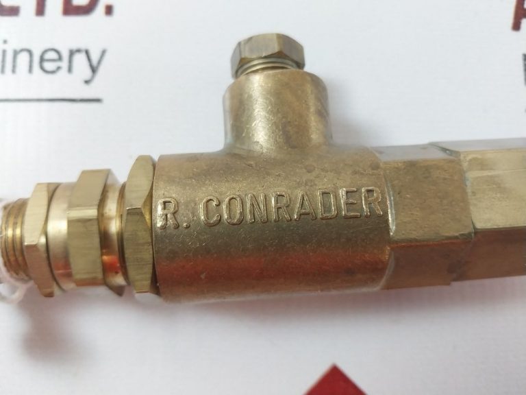 R. Conrader Rcl Pilot Valve - Aeliya Marine